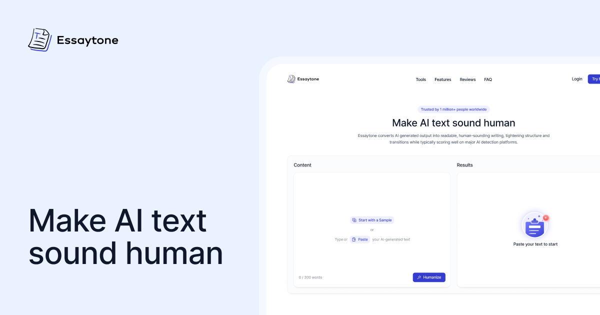 Fazer a IA Soar Humana | Essaytone